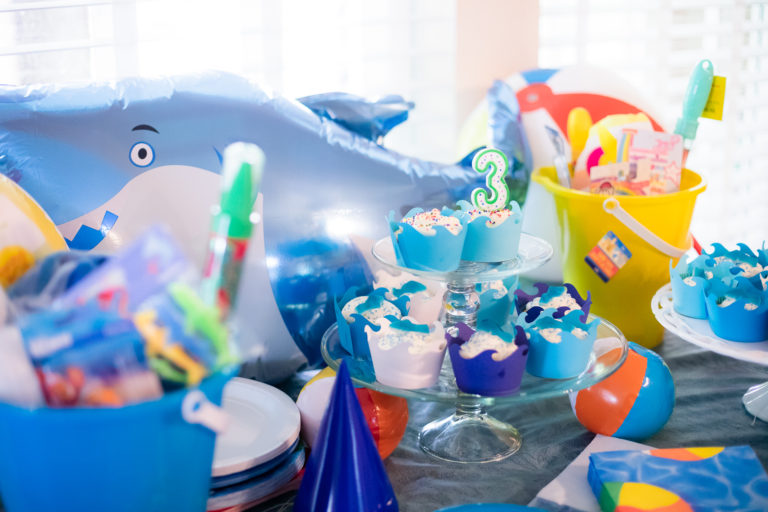 How to have a Confinement Splish Splash Shark Birthday Party (2025 ...