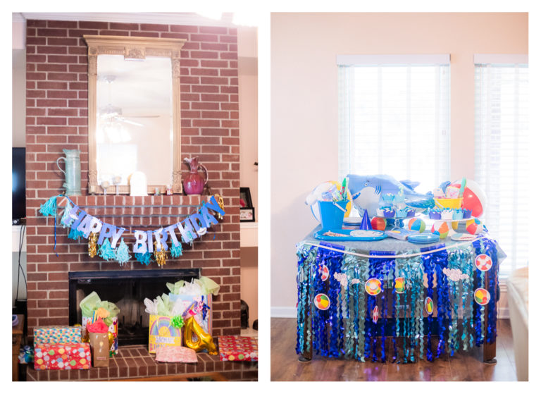 How to have a Confinement Splish Splash Shark Birthday Party (2025 ...